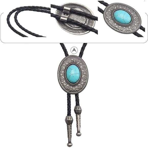Accessories | Native American Bolo Tie Pl064turquoise | Poshmark